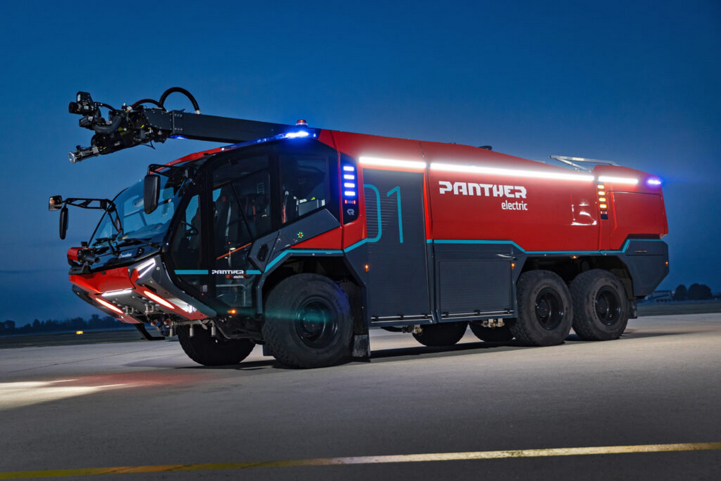 Rosenbauer’s Electric Fire Truck Looks Like It Just Landed From Mars ...