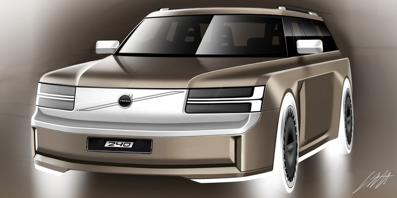 Modern Volvo 240 Design Study Proves Boxy Can Be Sexy Again | Carscoops