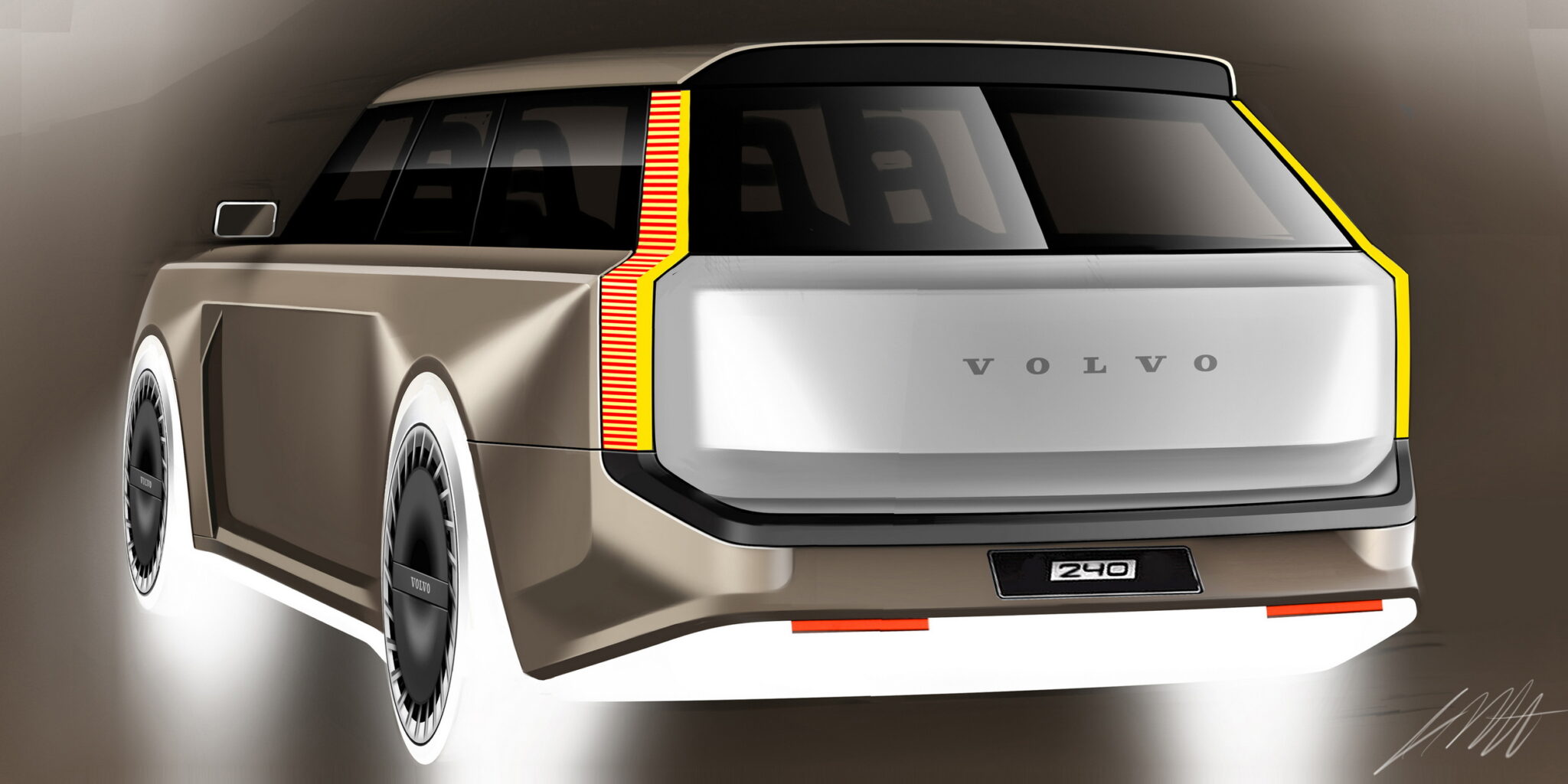 Modern Volvo 240 Design Study Proves Boxy Can Be Sexy Again | Carscoops