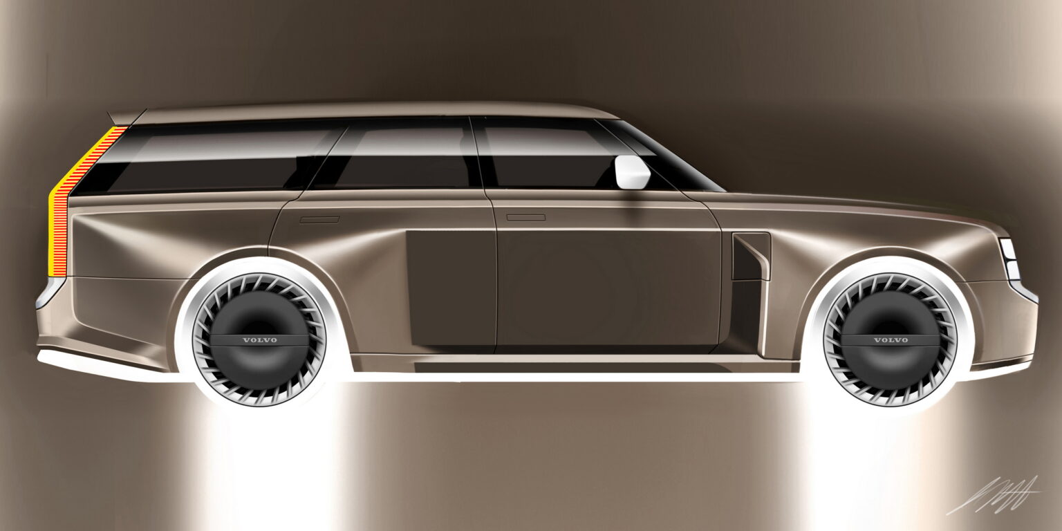 Modern Volvo 240 Design Study Proves Boxy Can Be Sexy Again | Carscoops
