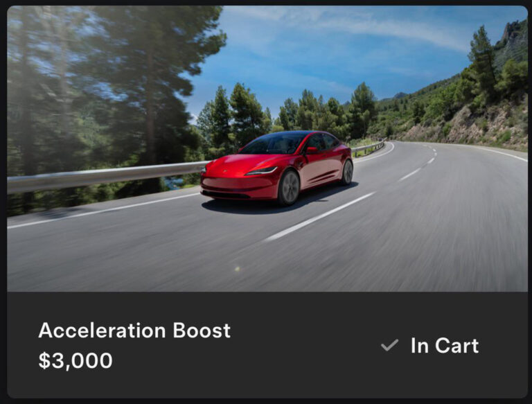 New Tesla Model 3 Long Range Gets Acceleration Boost Option In Some ...