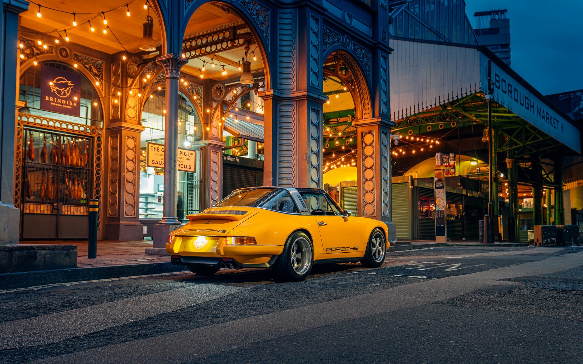 Theon Design’s Latest 911 Is A Signal Yellow Targa With A 407-HP Flat ...