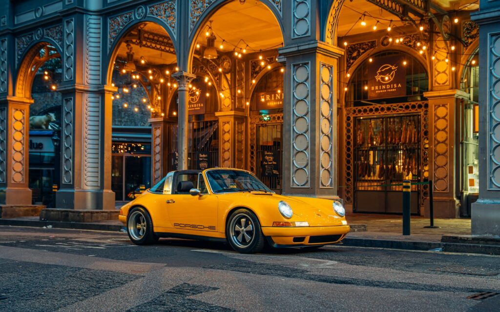Theon Design’s Latest 911 Is A Signal Yellow Targa With A 407-HP Flat ...