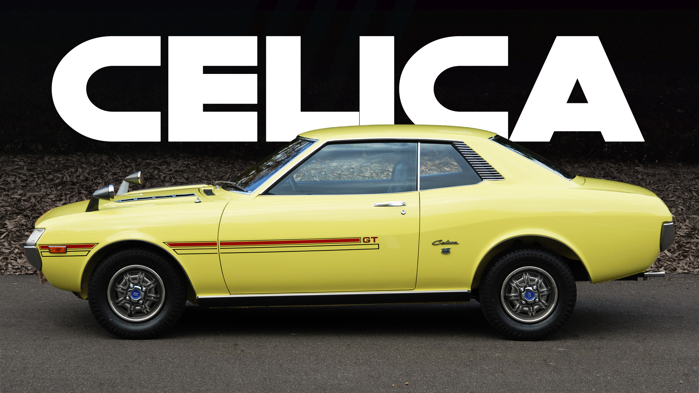Carro Muscular Toyota Celica 1973 Toyota Celica White Manual, 5 Speed