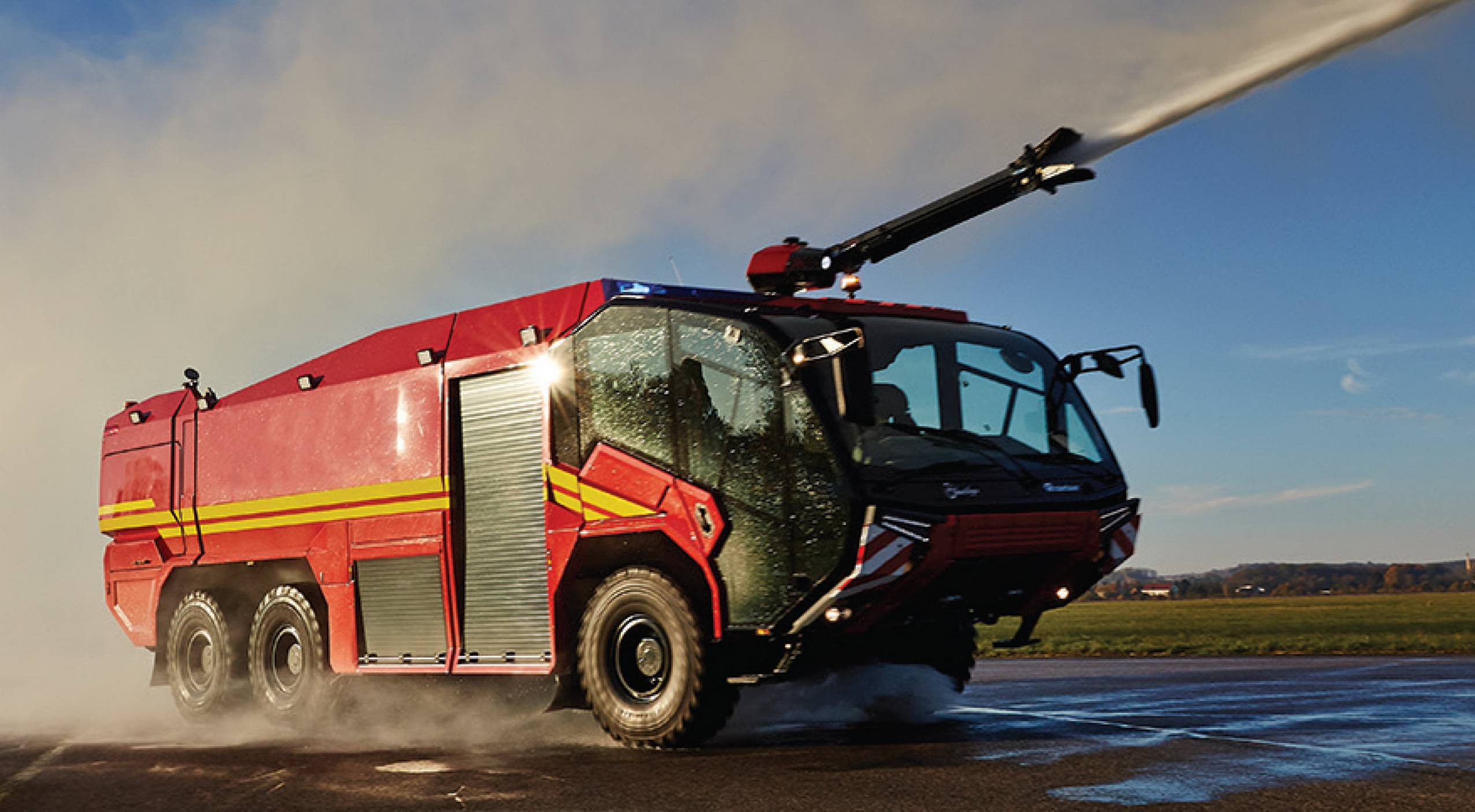 Rosenbauer’s Electric Fire Truck Looks Like It Just Landed From Mars ...