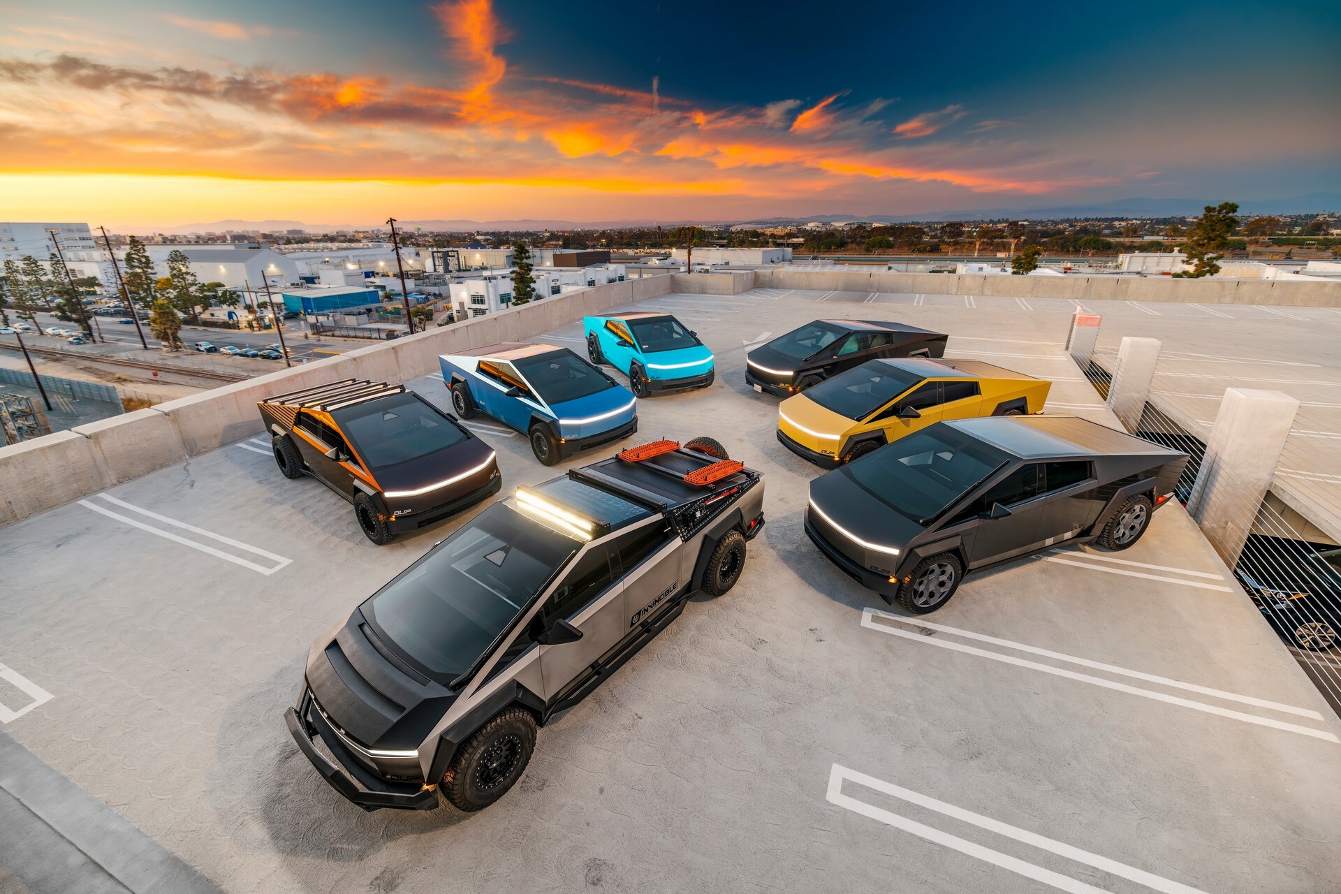 Unplugged Performance Brings An Army Of Cybertrucks To Take Over SEMA ...