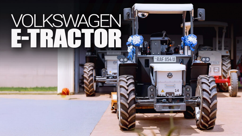 VW Brings Electric Tractors With Swappable Batteries To African Farms ...