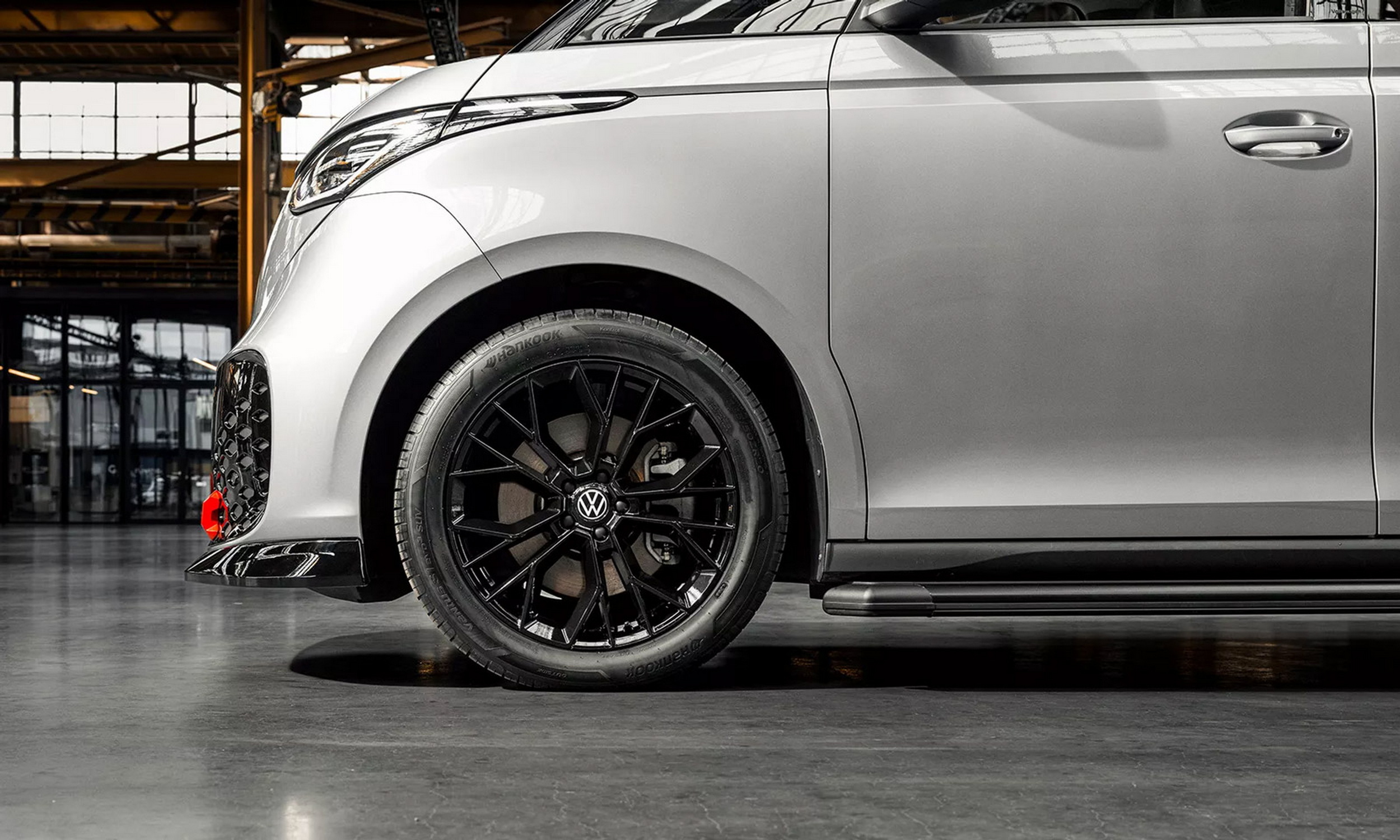 VW Spruces Up ID.Buzz Cargo With Factory Bodykit And Fake Windows ...