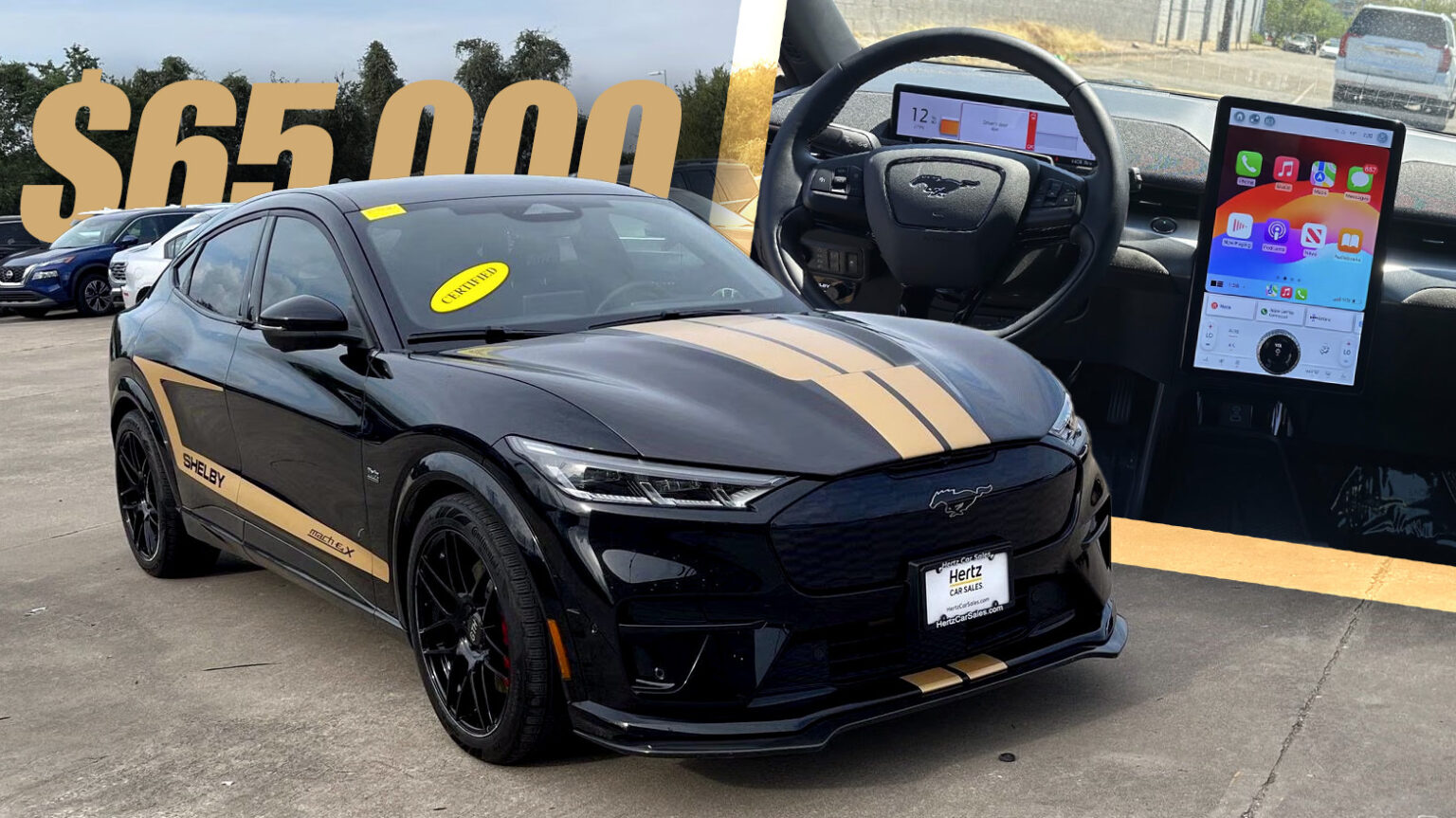Hertz Selling Its Shelby Mustang Mach-E Fleet For A Price That’ll Short ...