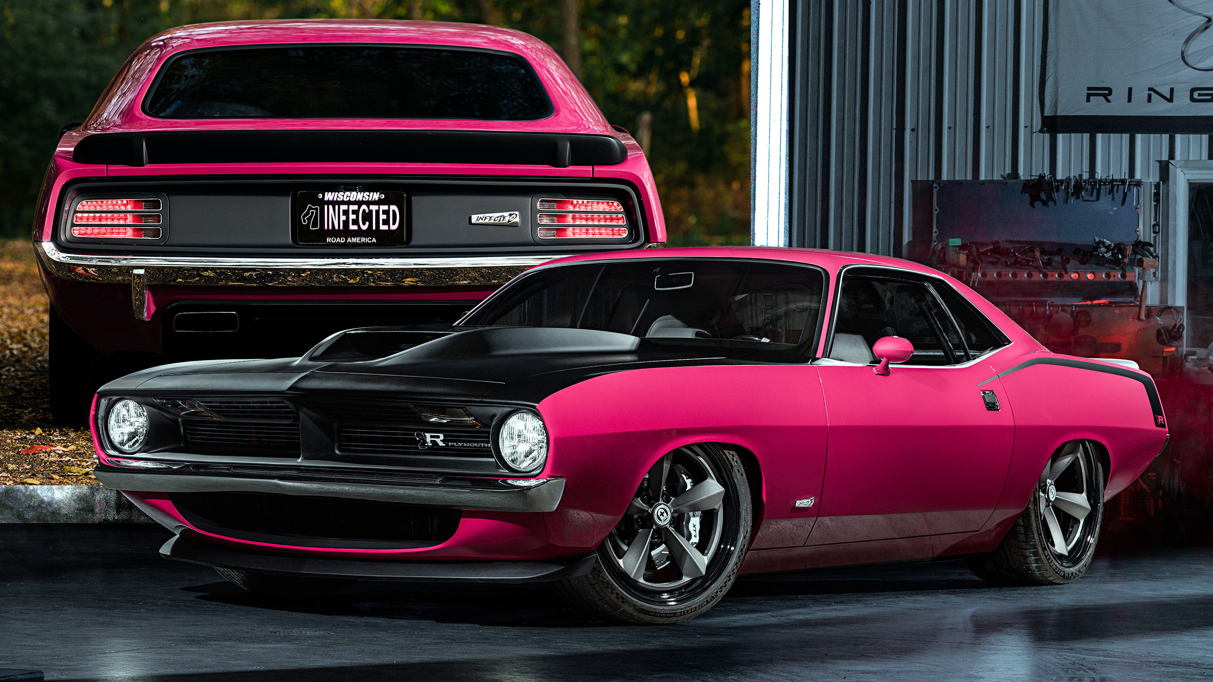 Ringborthers’ Pink ‘Cuda Packs A Hellcrate V8 And A Whole Lot Of ...