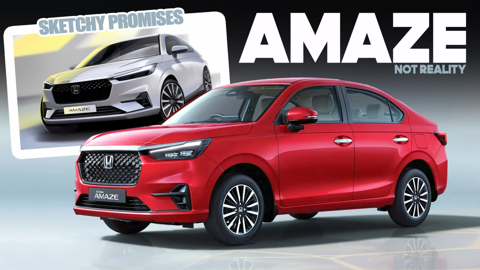 New Honda Amaze Promises Big Features In A Tiny Sedan Package From Just ...