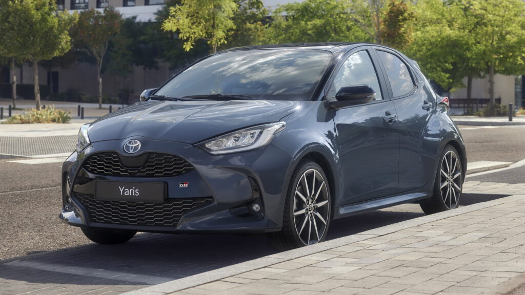 2025 Toyota Yaris GR Sport Gains New Storm Grey Color And Wheels ...