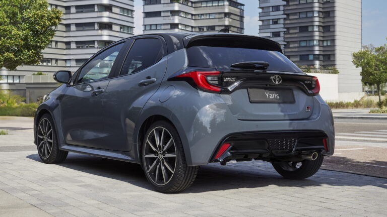 2025 Toyota Yaris GR Sport Gains New Storm Grey Color And Wheels ...