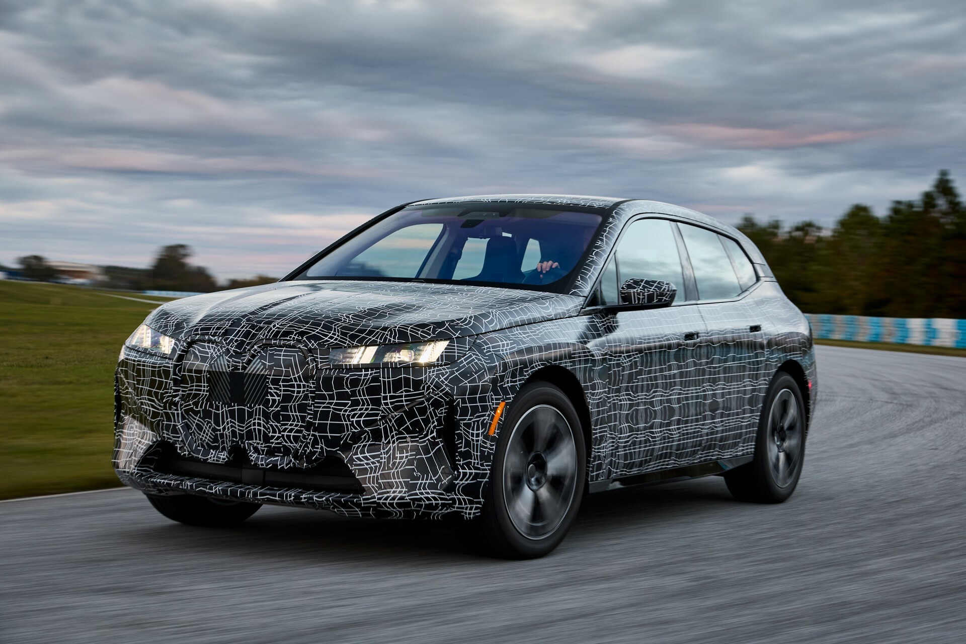 2026 BMW iX Facelift Teased With 10% Greater Efficiency And New Grille ...