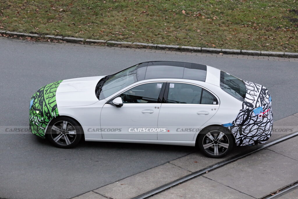 2026 Mercedes C-Class Keeps Gas Power Alive With A Facelift | Carscoops