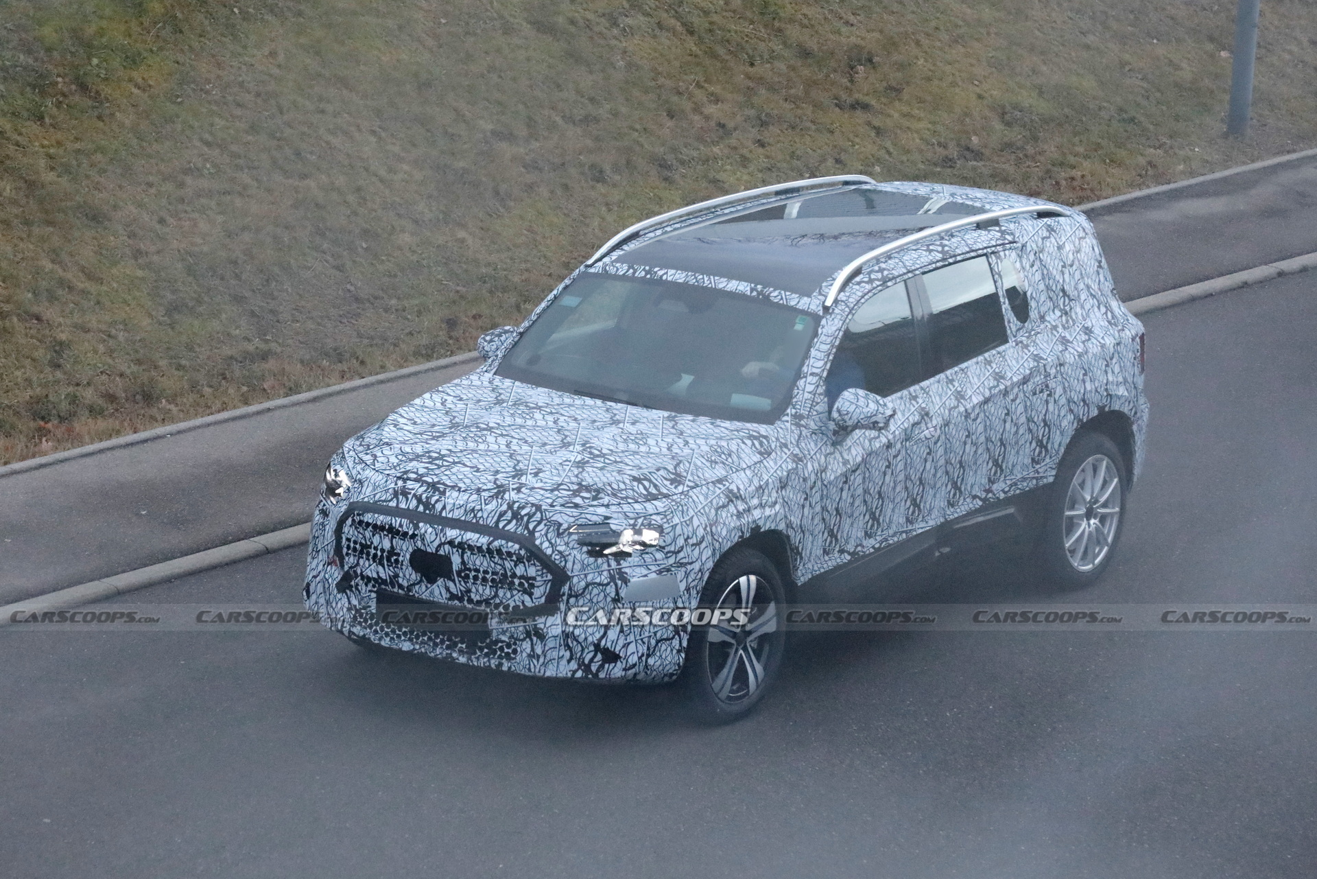 2026 Mercedes GLB EV Takes Shape On New, More Capable Platform | Carscoops