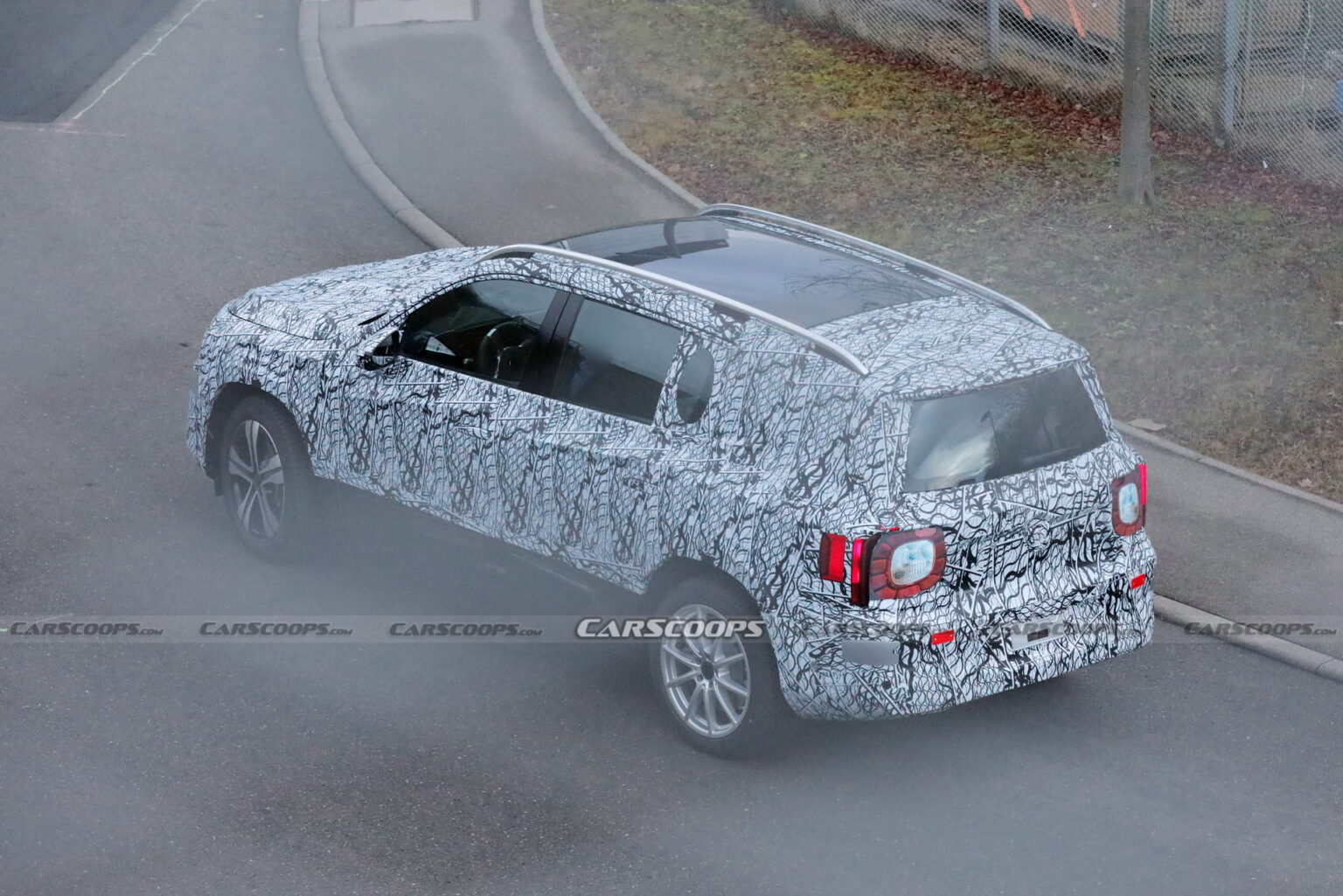 2026 Mercedes GLB EV Takes Shape On New, More Capable Platform | Carscoops