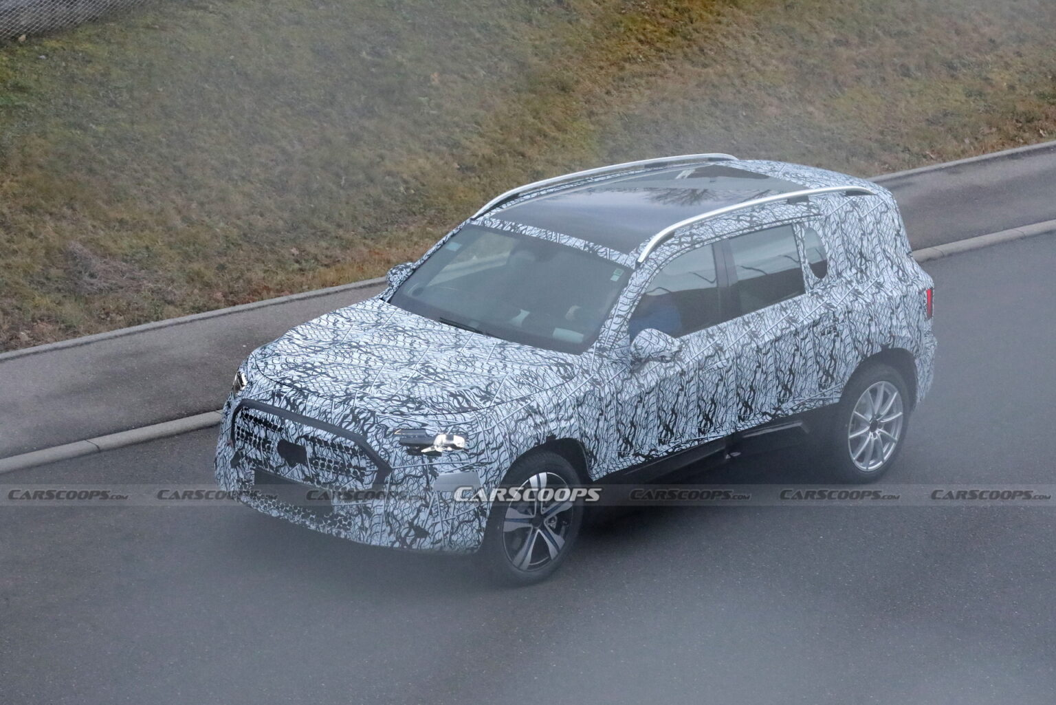 2026 Mercedes GLB EV Takes Shape On New, More Capable Platform | Carscoops