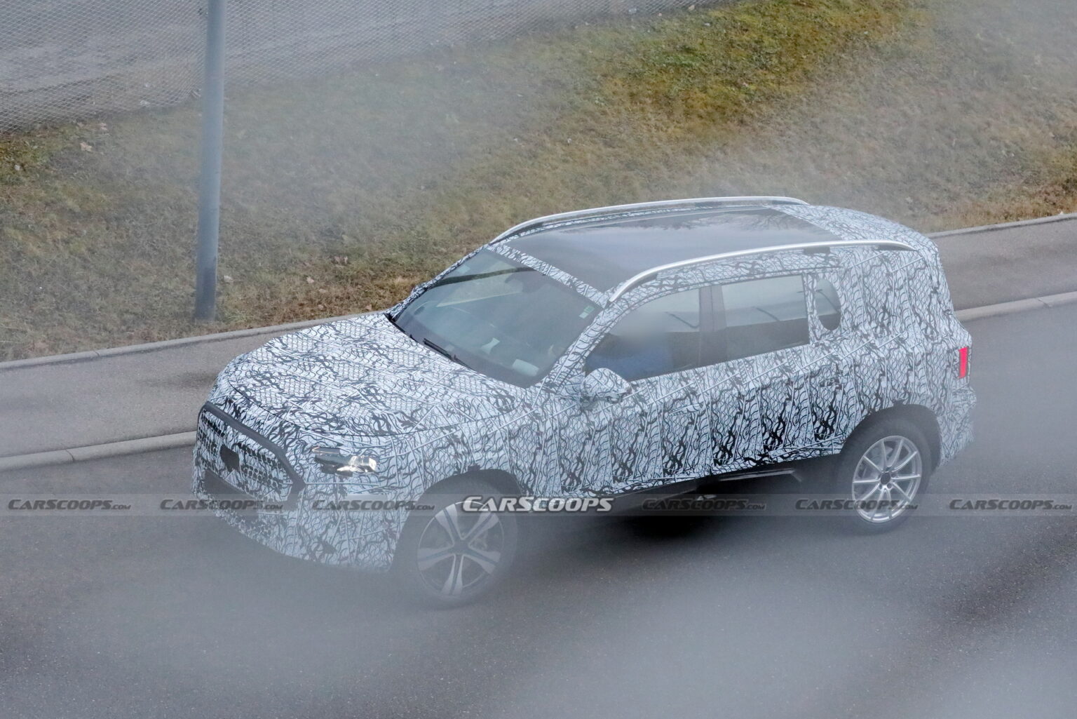 2026 Mercedes GLB EV Takes Shape On New, More Capable Platform | Carscoops