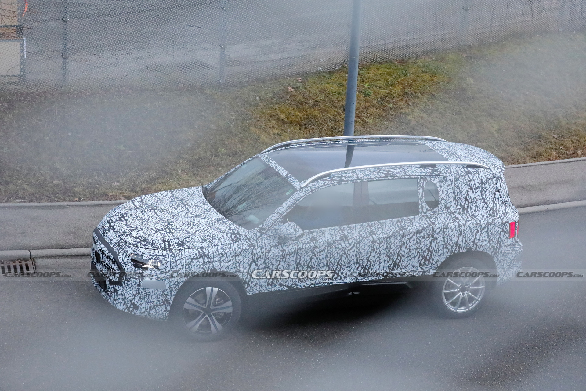 2026 Mercedes GLB EV Takes Shape On New, More Capable Platform | Carscoops