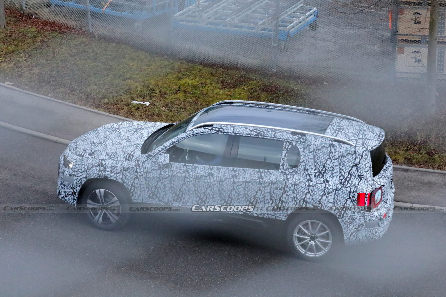 2026 Mercedes GLB EV Takes Shape On New, More Capable Platform | Carscoops