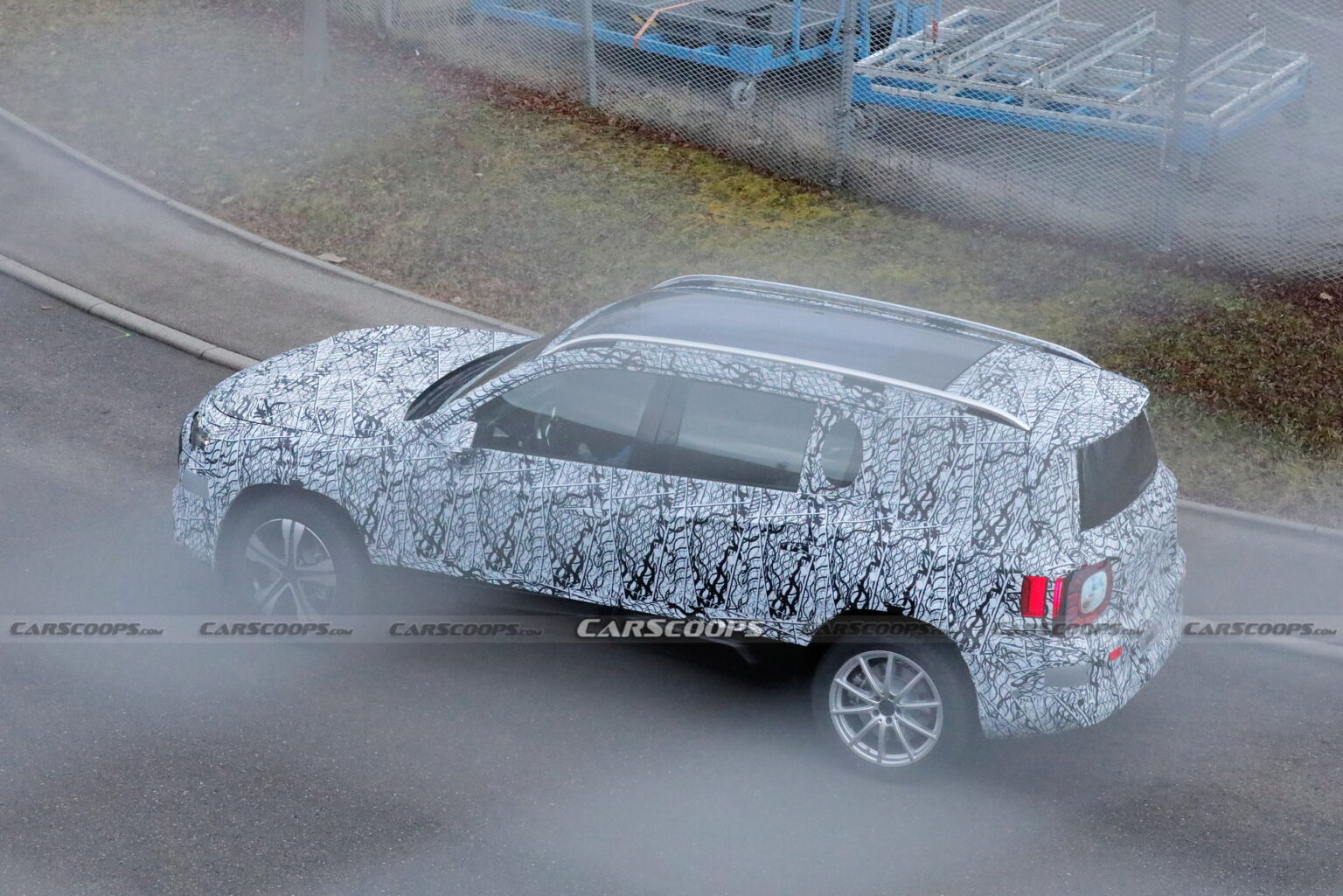 2026 Mercedes GLB EV Takes Shape On New, More Capable Platform | Carscoops