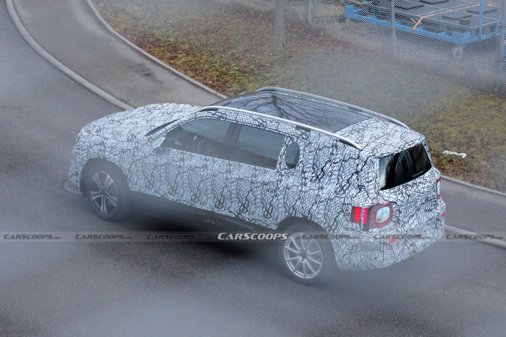 2026 Mercedes GLB EV Takes Shape On New, More Capable Platform | Carscoops