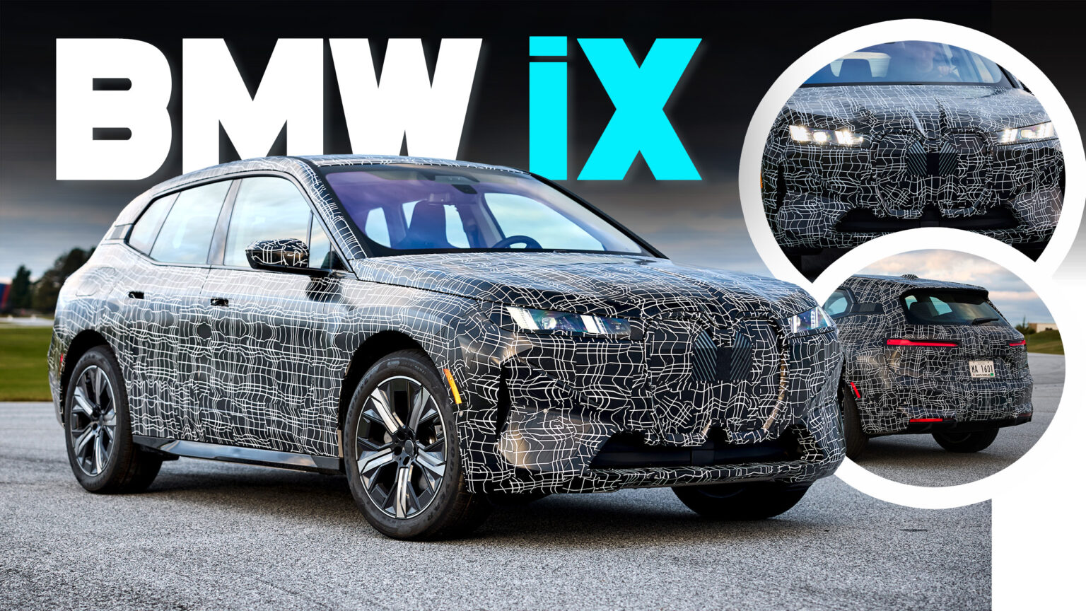 2026 BMW iX Facelift Teased With 10% Greater Efficiency And New Grille ...