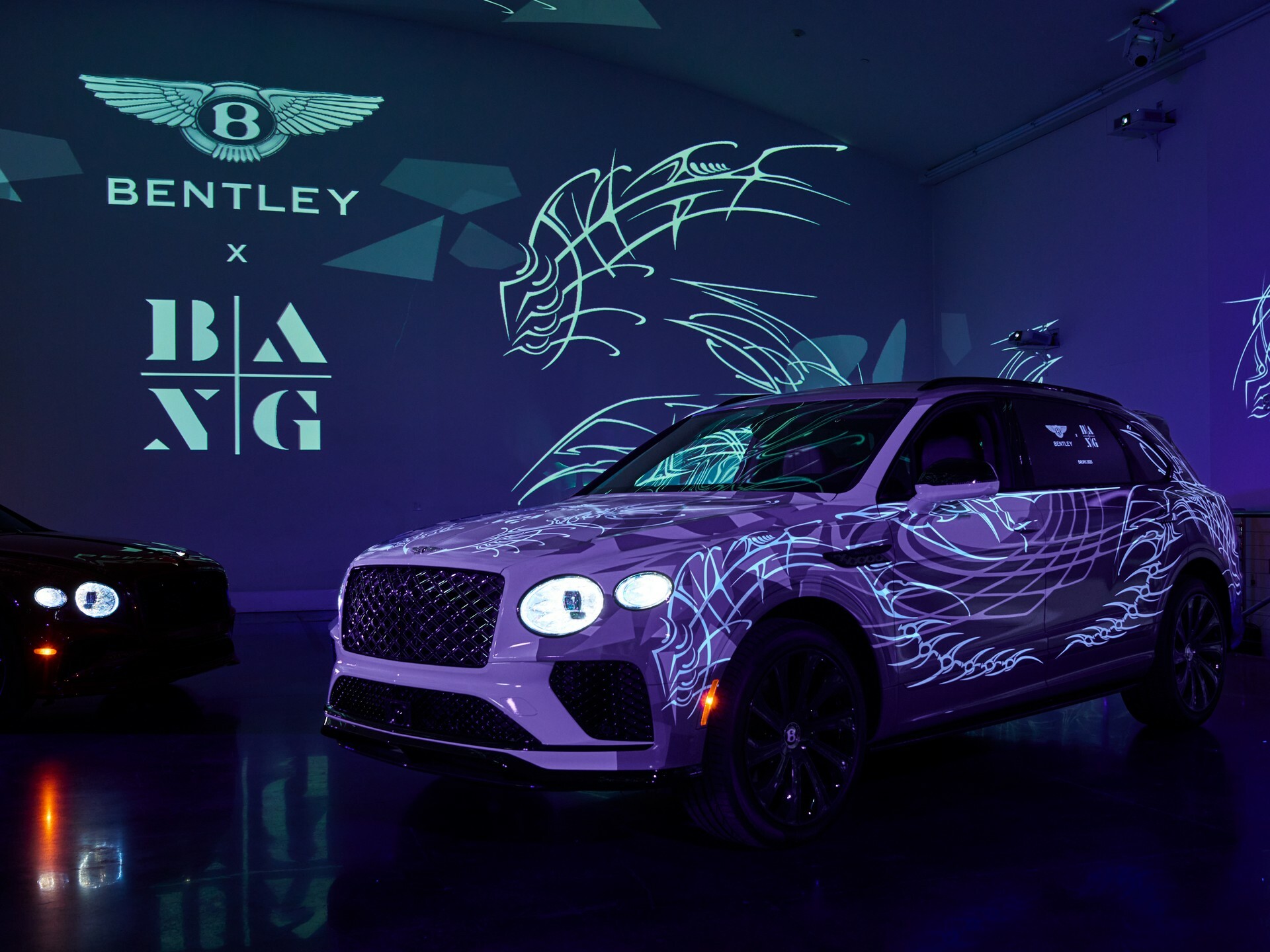 This Bentley Bentayga Has A Wrap That’s Invisible Until You Shine UV ...