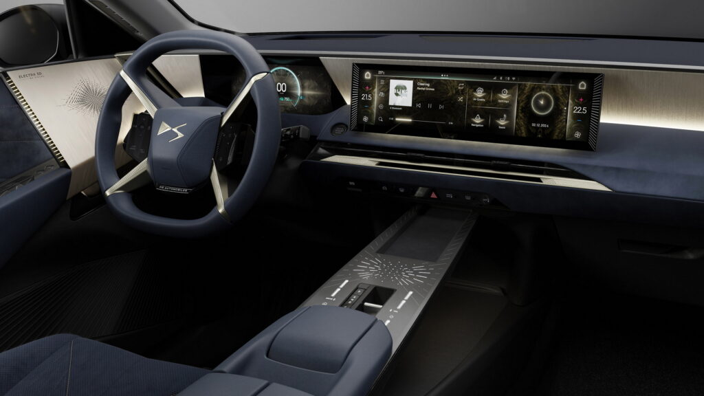 DS N°8 Electric Fastback Crossover Reveals Its Interior Ahead Of ...