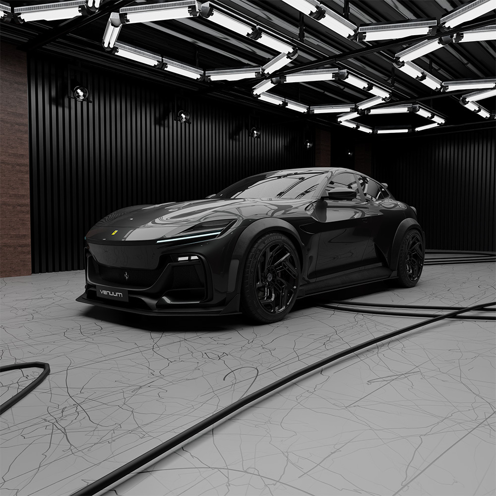 Venuum Turns Ferrari Purosangue Into An Exotic Hot Hatch | Carscoops