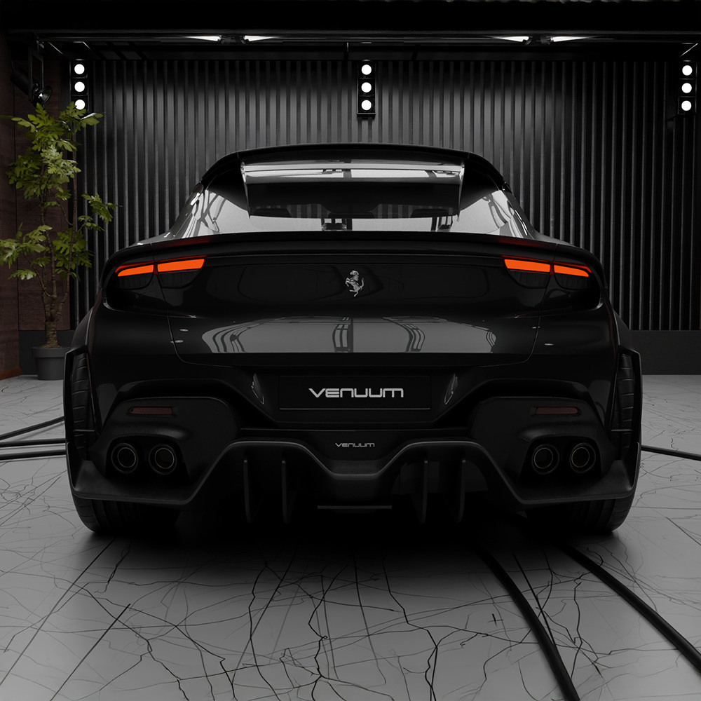 Venuum Turns Ferrari Purosangue Into An Exotic Hot Hatch | Carscoops