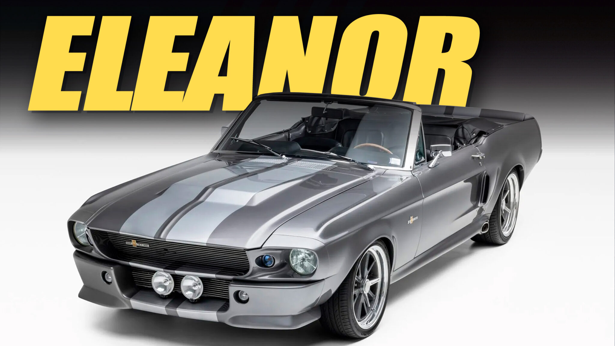 Tired Of Mustang Eleanor Replicas? This One Wants To Blow Your Top Off ...