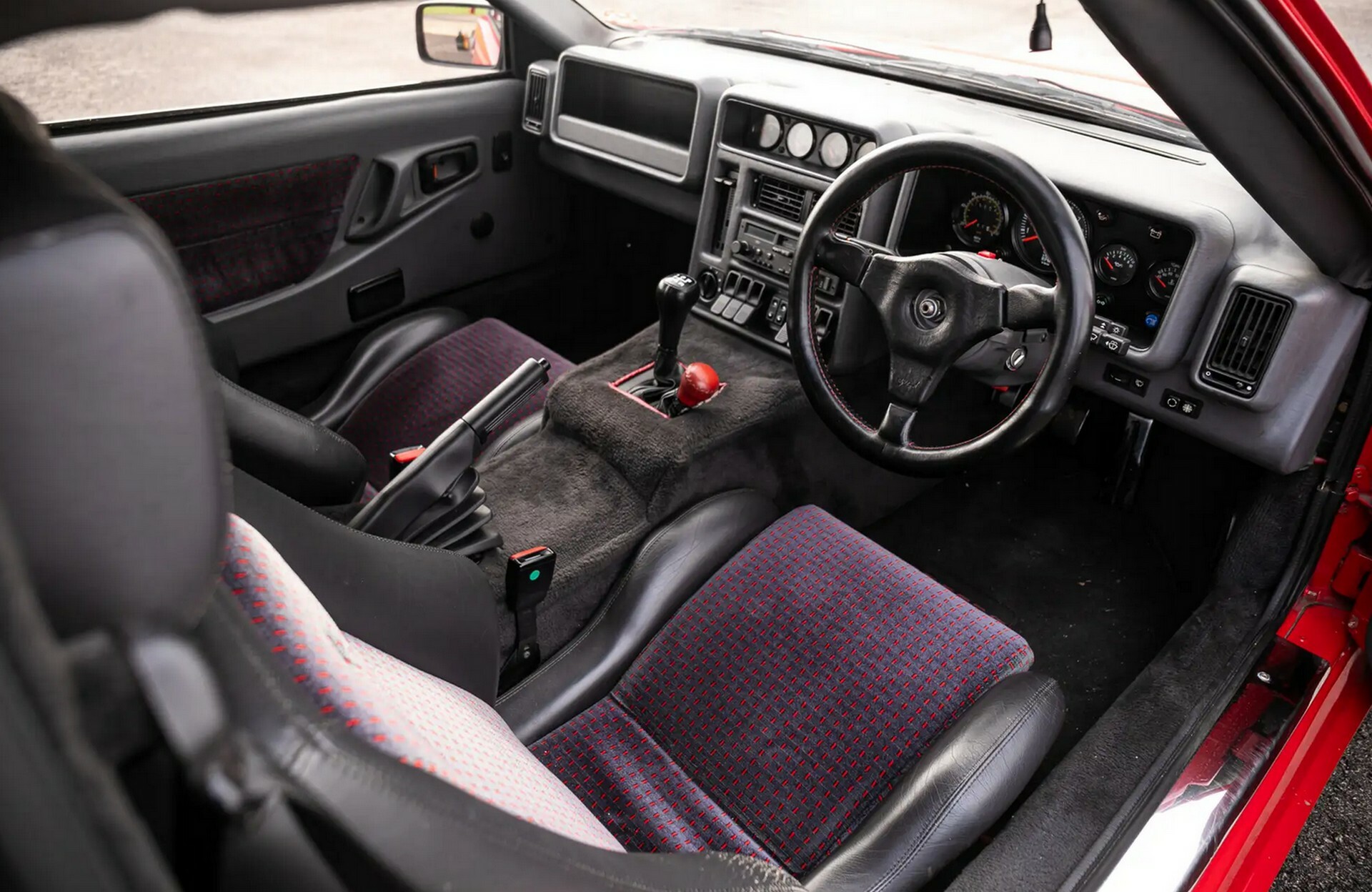 Ferrari Red Ford RS200 S Is One Of Just 4 In Existence | Carscoops