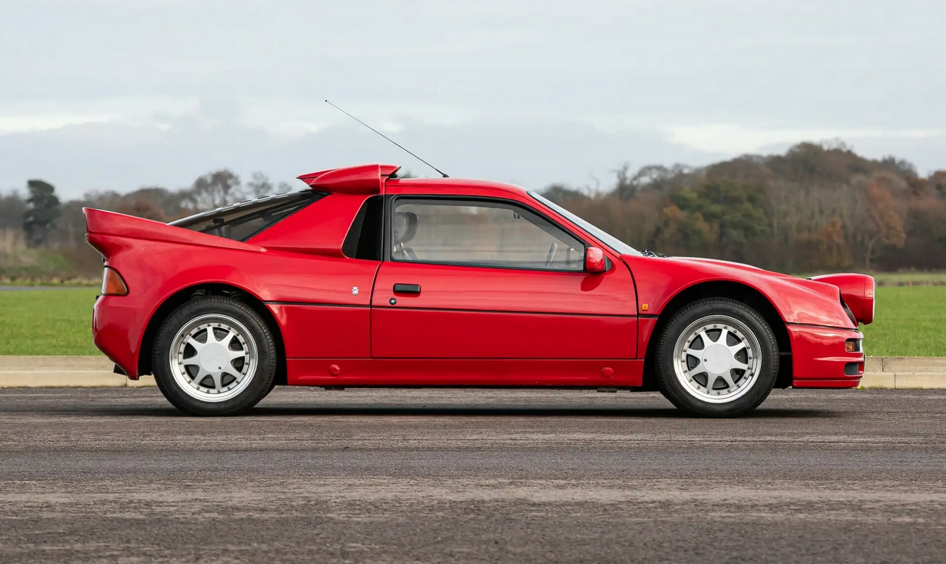 Ferrari Red Ford RS200 S Is One Of Just 4 In Existence | Carscoops