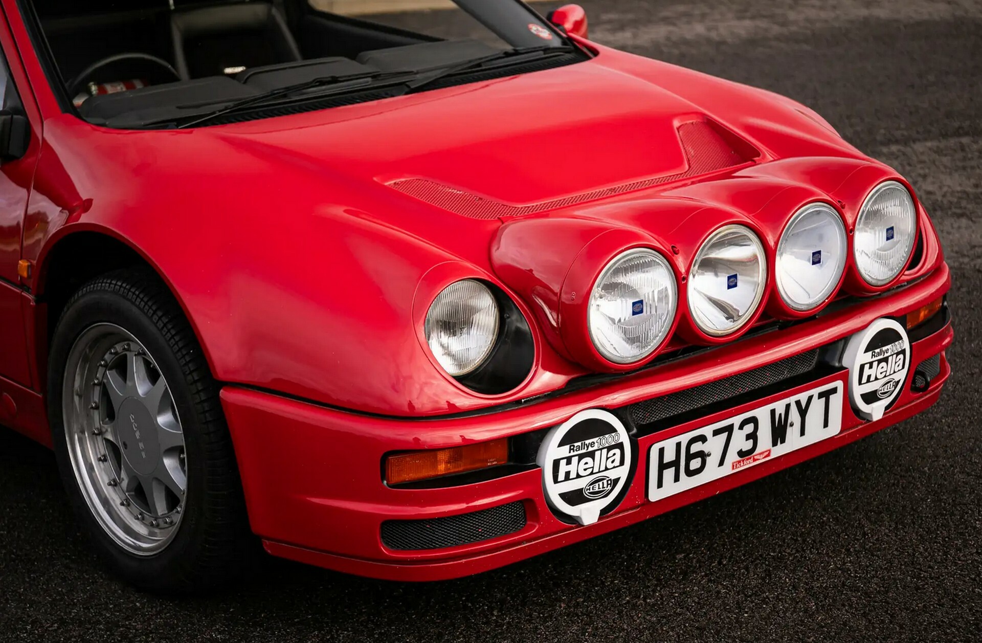 Ferrari Red Ford RS200 S Is One Of Just 4 In Existence | Carscoops