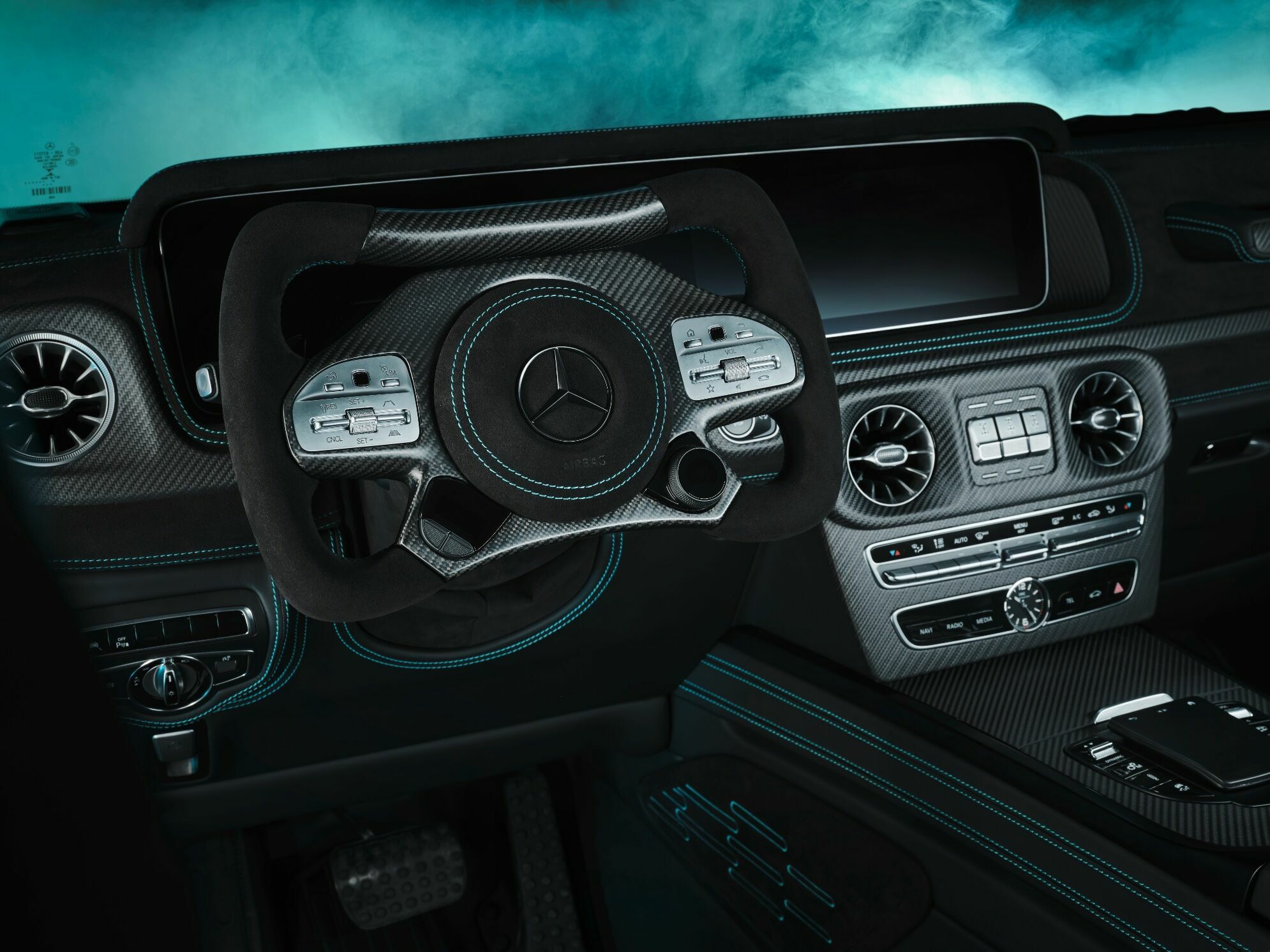 HOF’s Mercedes-AMG G63 Pays Tribute To Lewis Hamilton With Over 1,000 ...