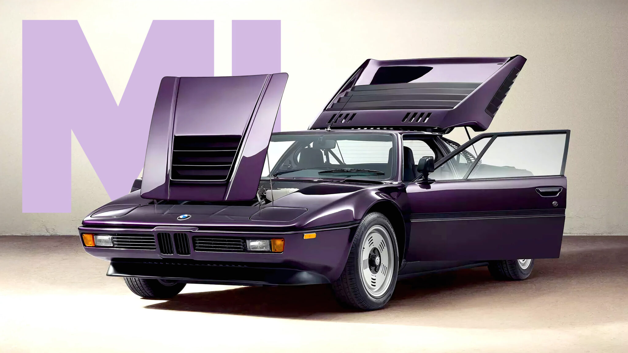 Classic BMW M1 Gets A Touch Of Kith And Techno Violet Magic | Carscoops