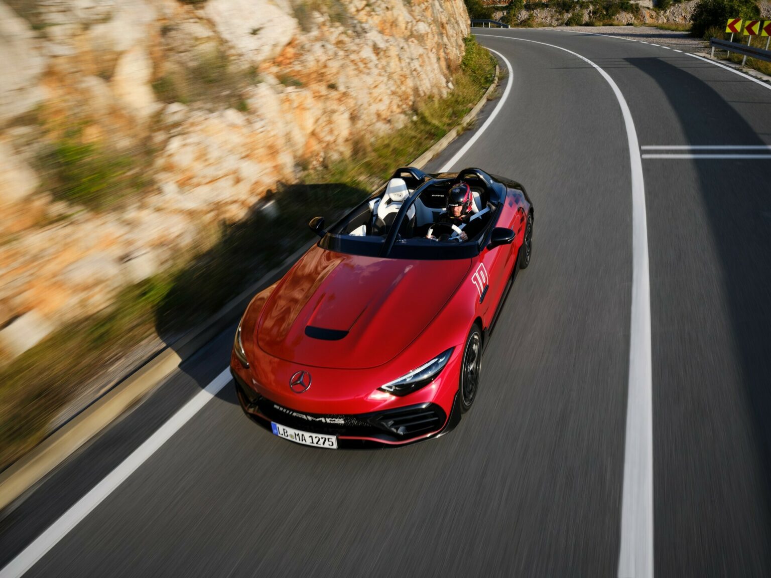 Mercedes-AMG PureSpeed Drops Its Top For F1 Halo | Carscoops
