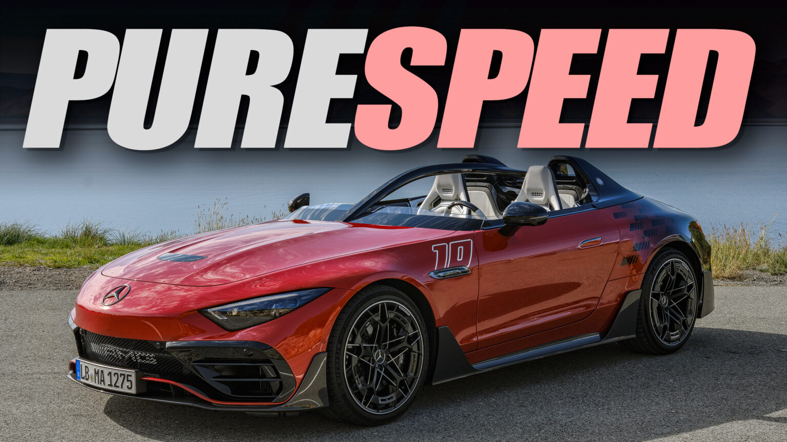 Mercedes-AMG PureSpeed Drops Its Top For F1 Halo | Carscoops