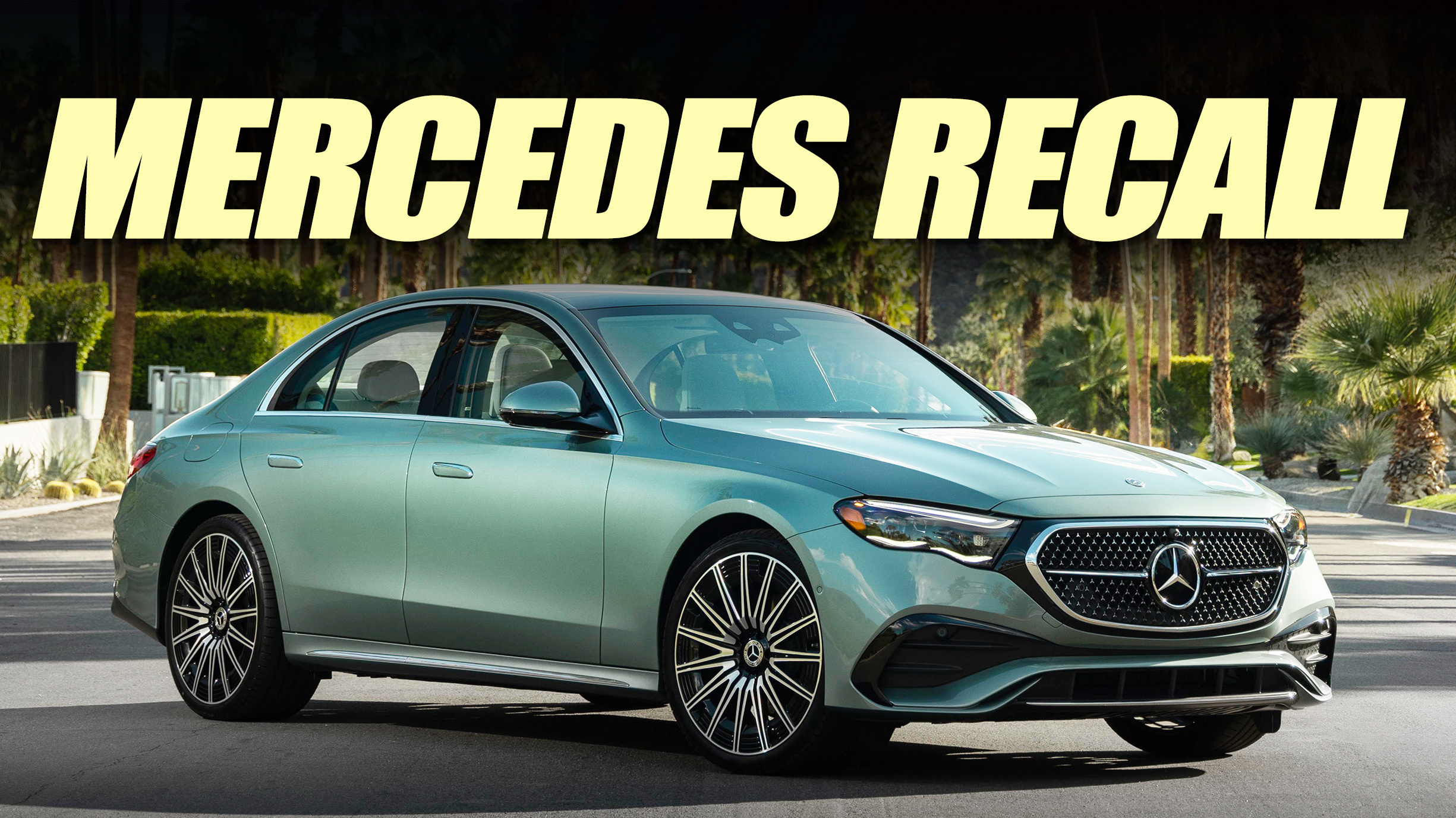Mercedes Tells 17 E-Class Owners To Stop Driving Their Cars | Carscoops