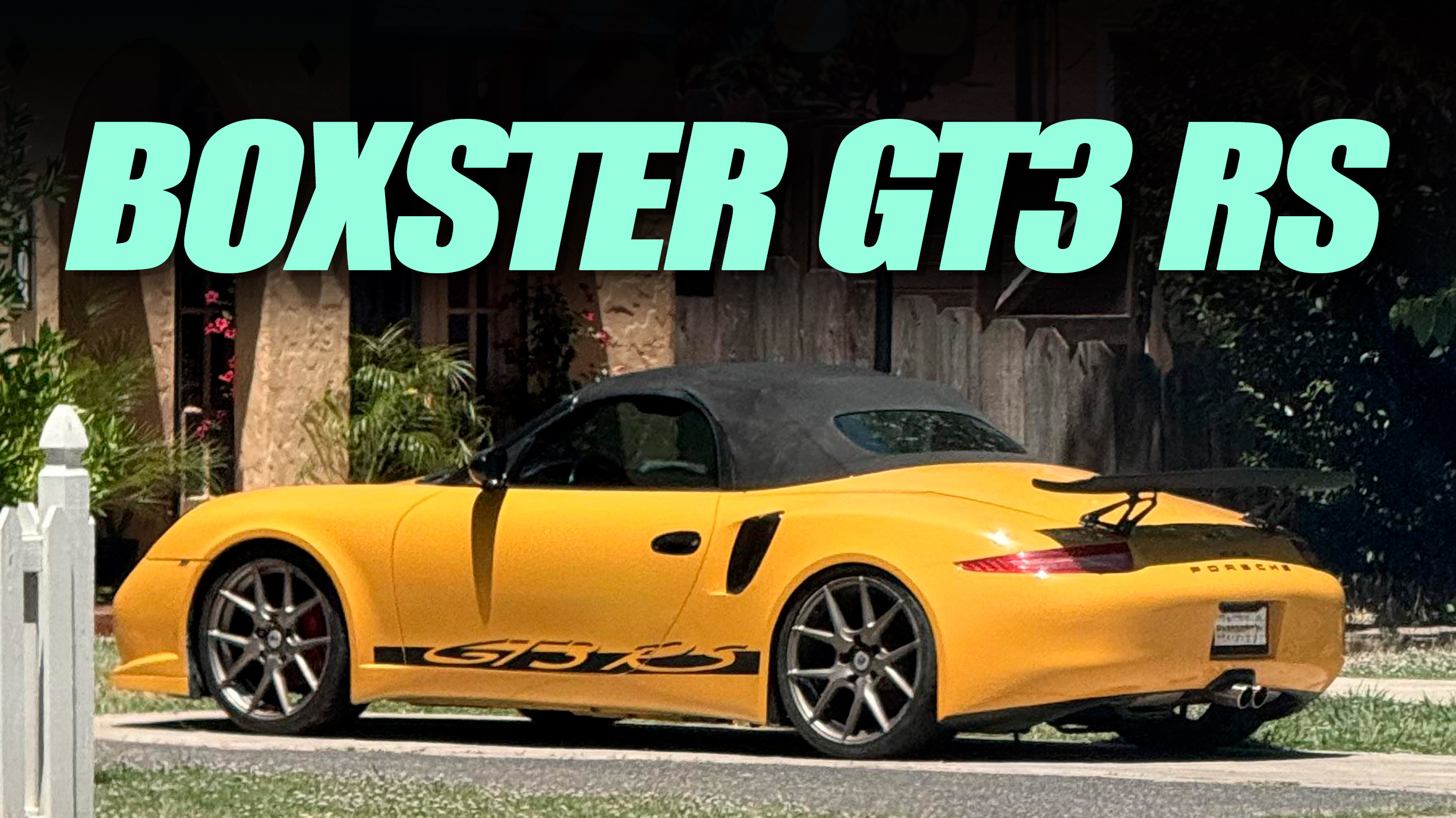 Porsche Boxster Gt3