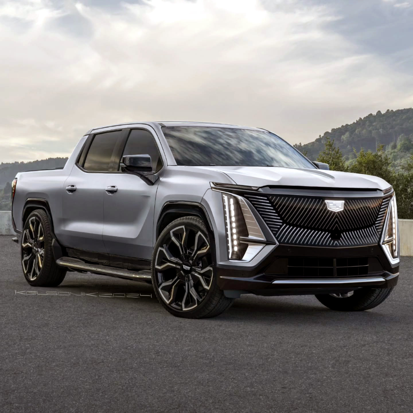 Should GM Build An Electric Cadillac Luxury Pickup? | Carscoops