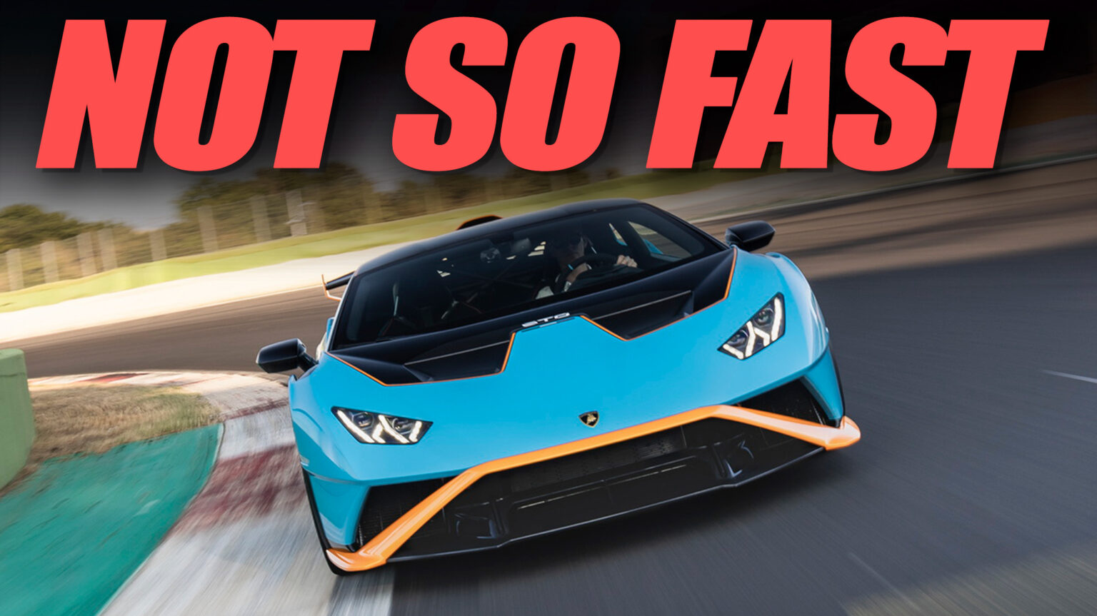 Lambo Driver First To Be Fined For Not Having Special ‘Supercar ...