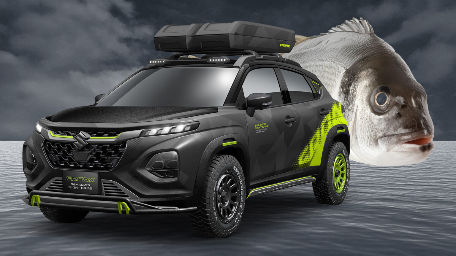 Suzuki Fronx Sea Bass Night Game Concept Will Help Catch Fish In Tokyo ...