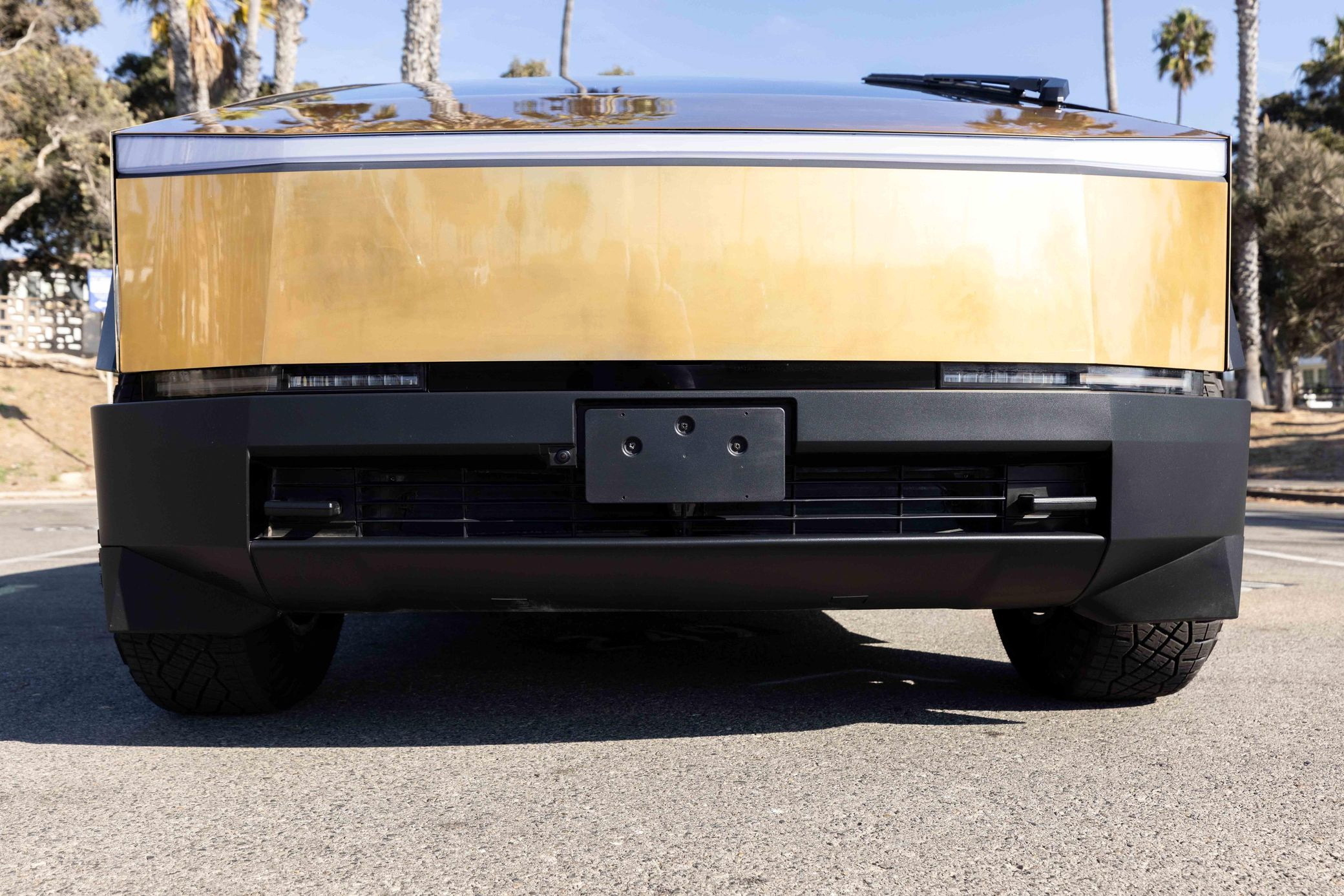 Viral Cybertruck Coated In $60,000 Of 24K Gold Hits the Auction Block ...