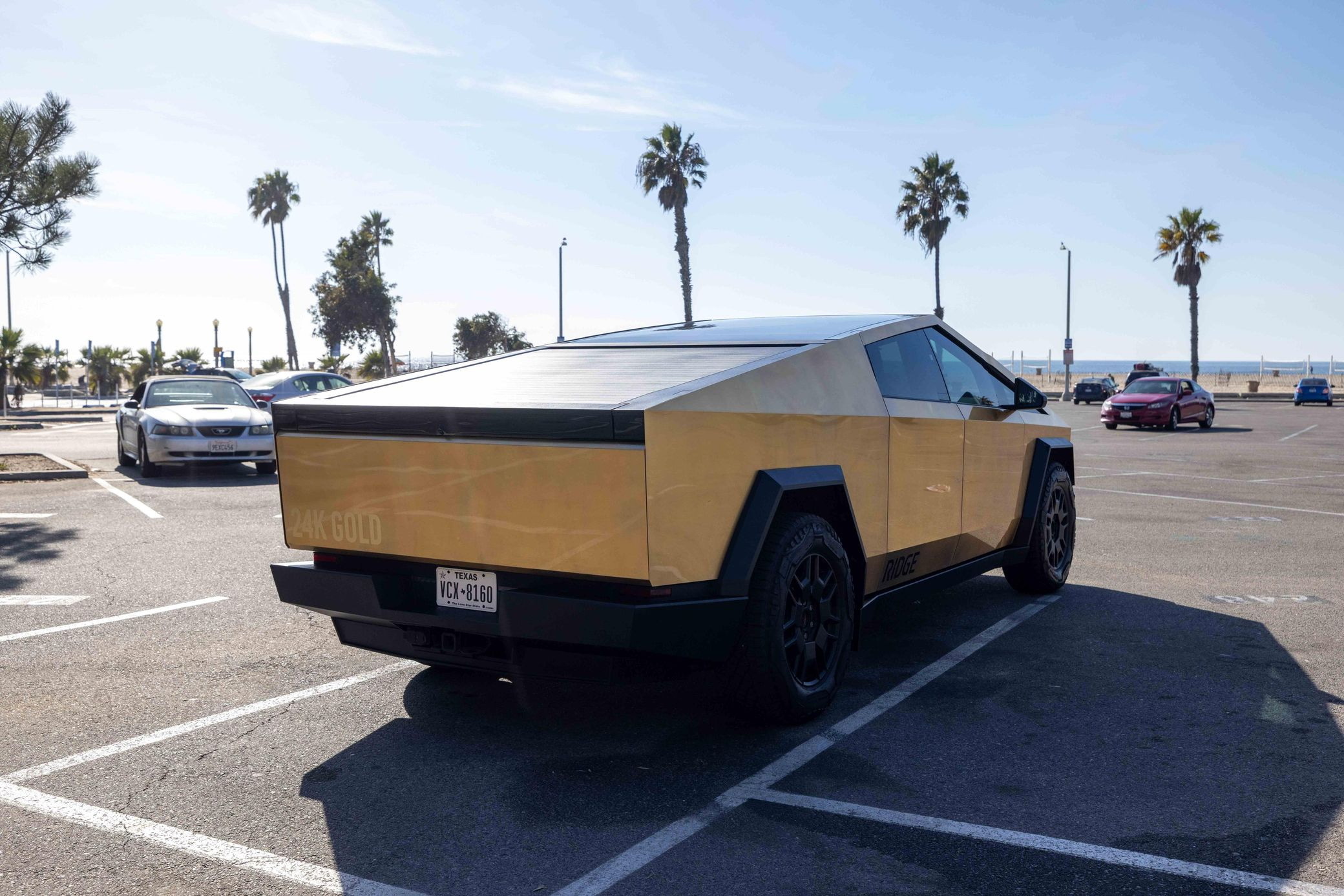 Viral Cybertruck Coated In $60,000 Of 24K Gold Hits the Auction Block ...