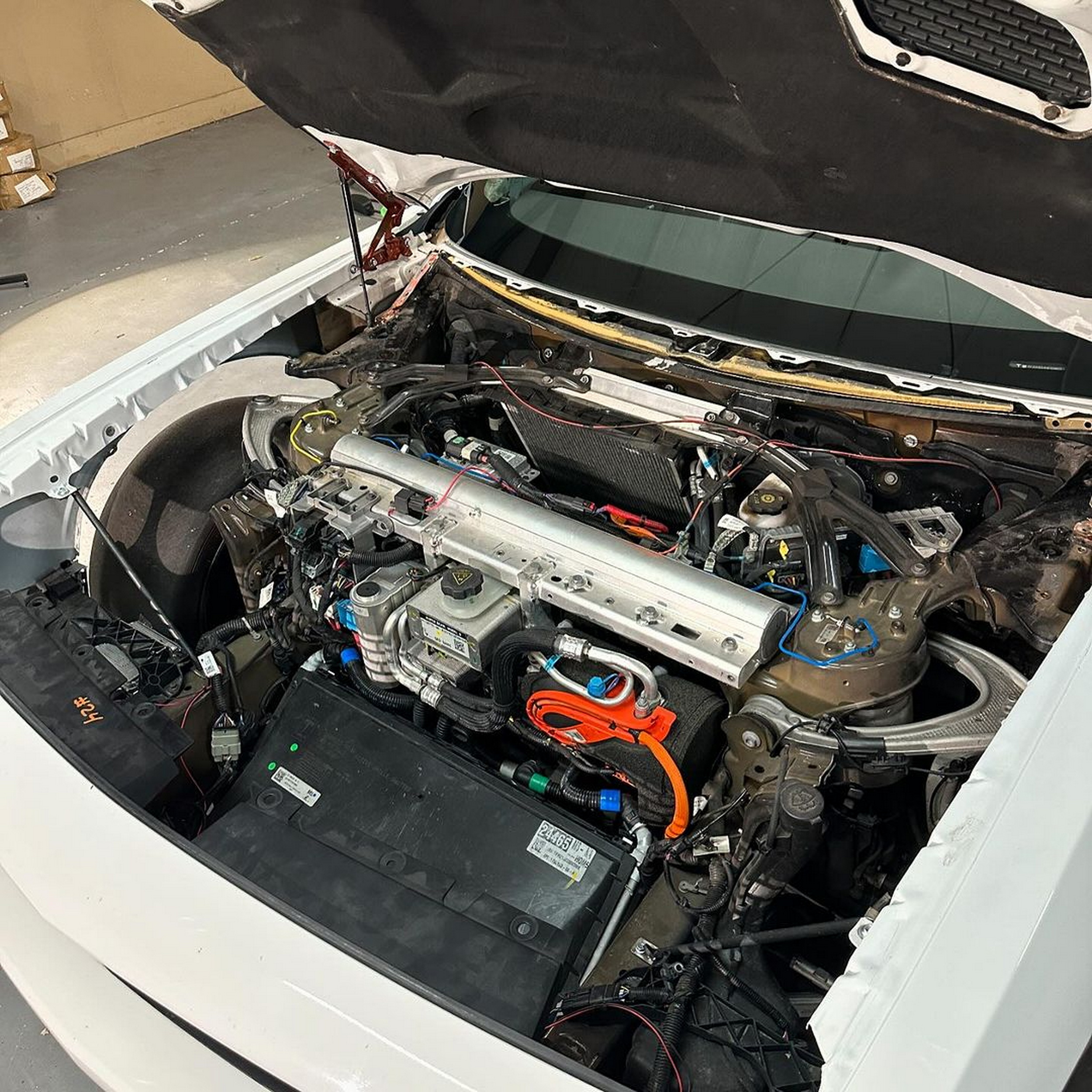 Tesla Model S Plaid Transforms Into A Dodge Challenger Hellcat After ...