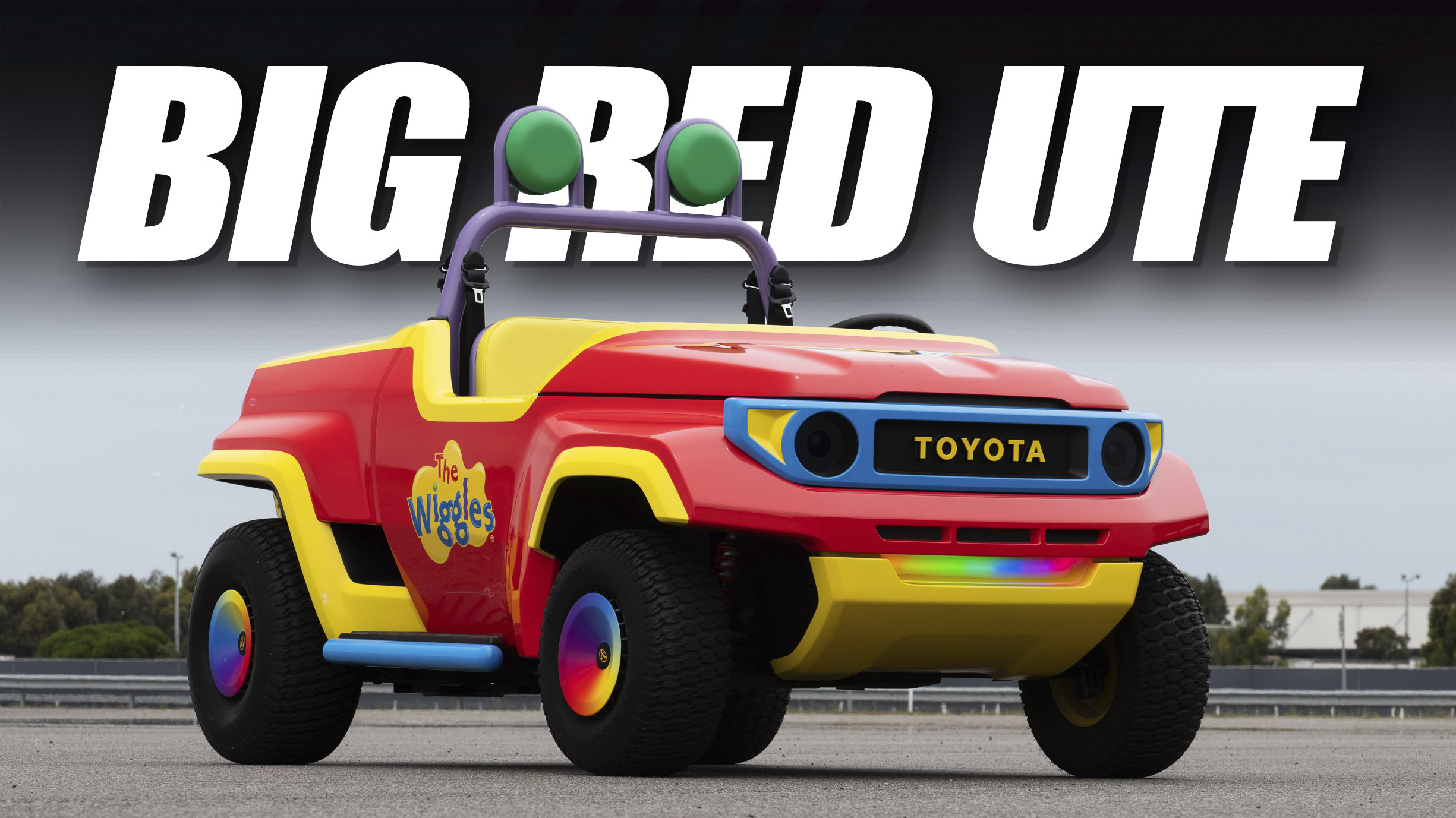 Toyota Big Red Ute Reimagines The Land Cruiser As A Kids’ EV For The ...