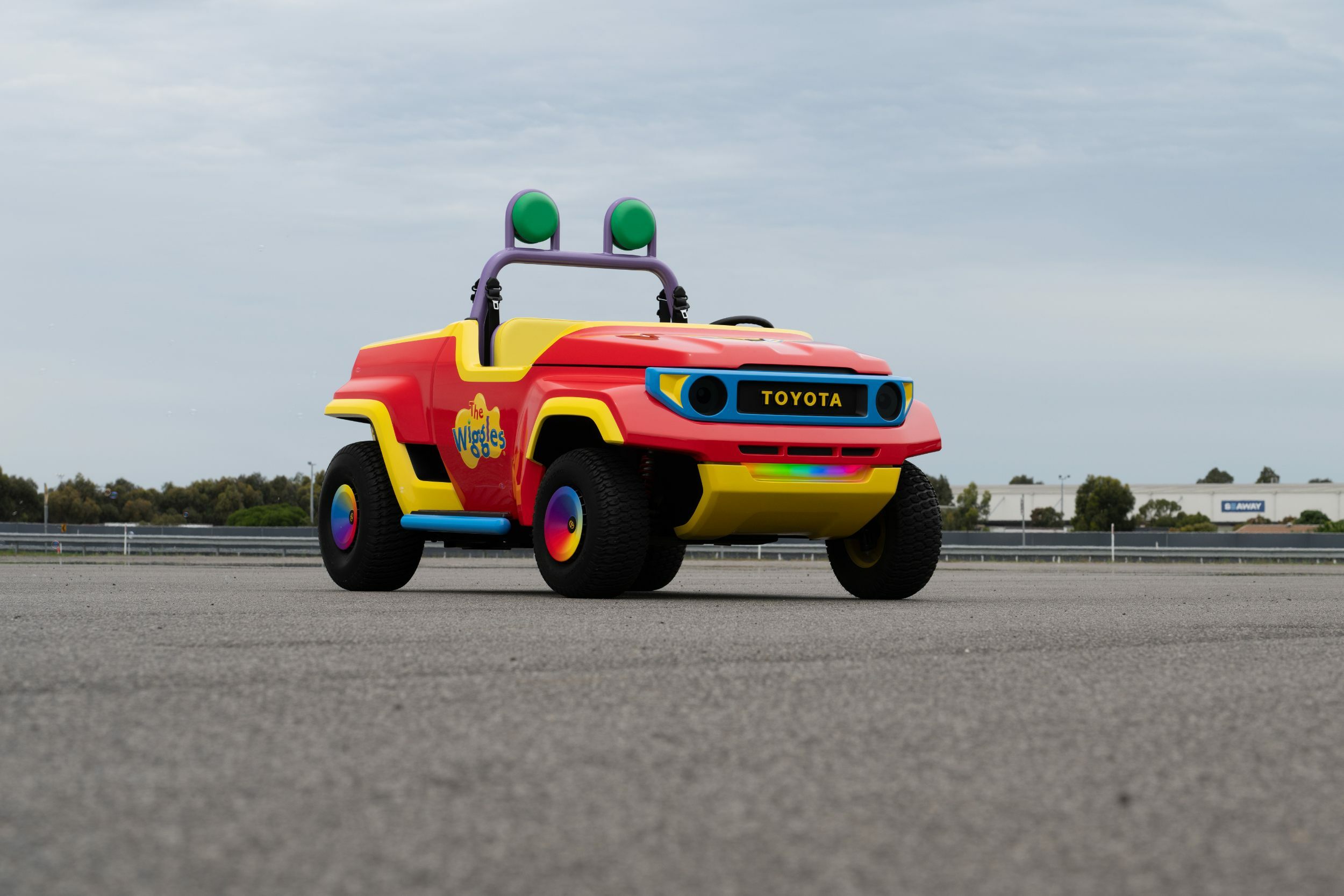 Toyota Big Red Ute Reimagines The Land Cruiser As A Kids’ EV For The ...